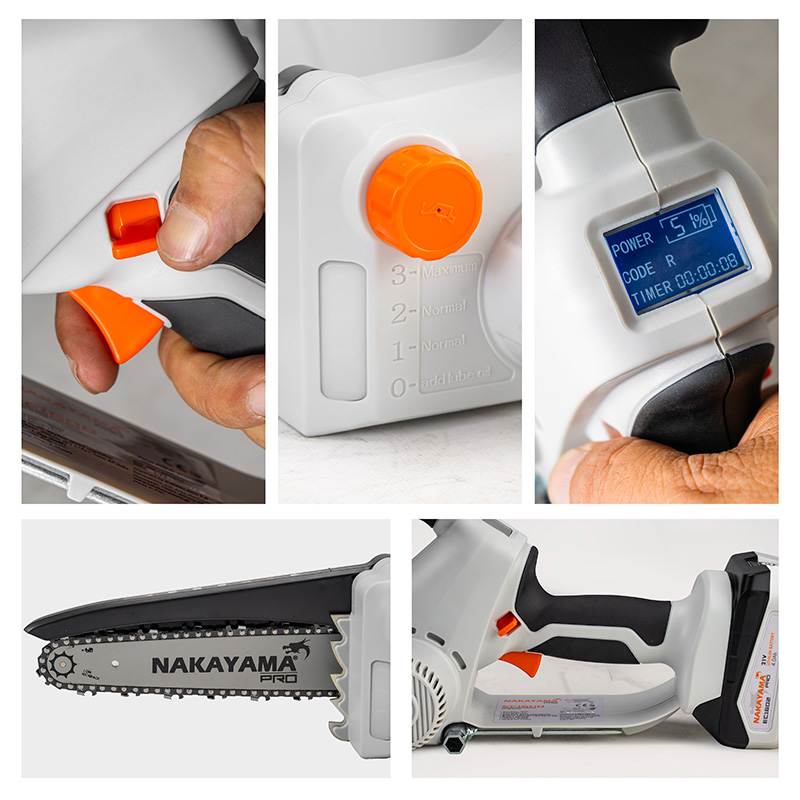 ΚΛΑΔΕΥΤΙΚΟ ΑΛΥΣΟΠΡΙΟΝΟ ΜΠΑΤΑΡΙΑΣ 21V BRUSHLESS Li-Ion EC1600 NAKAYAMA ...